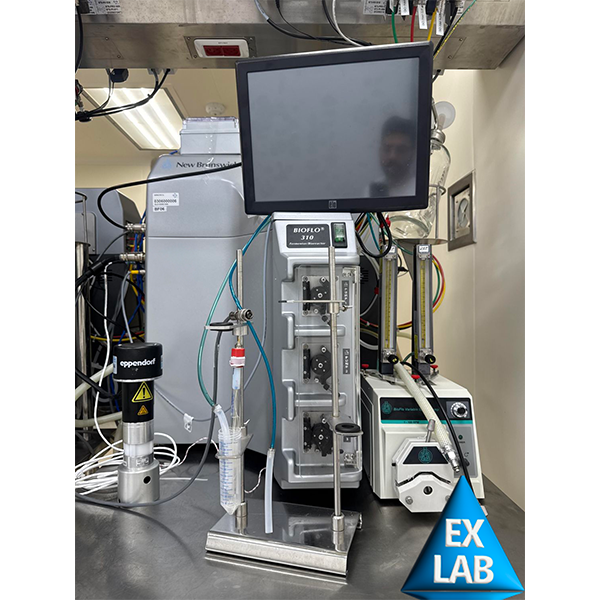 BioFlo 310 ביוריאקטור 7.5 ליטר- New Brunswick - Ex-lab